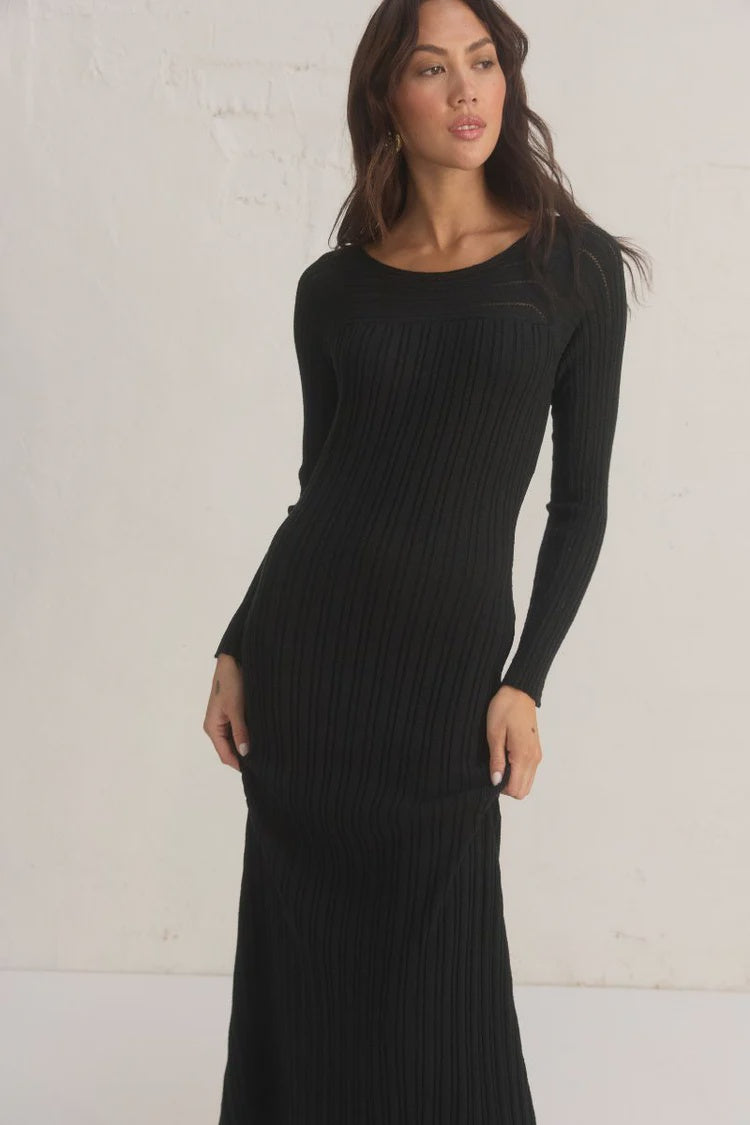 Genesis Knit Dress - Black